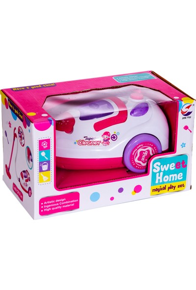 Can-Em Oyuncak Pilli Elektrik Süpürgesi