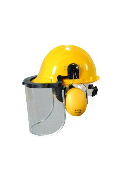 Essafe Vidalı Baret + Slotlu Braket + Kulaklık + Şeffaf Yüz Koruyucu Siperlik Essafe Vidalı Baret + Slotlu Braket + Kulaklık + Şeffaf Yüz Koruyucu Siperlik