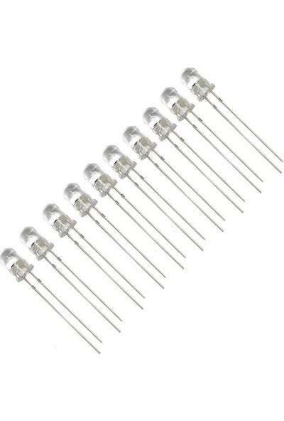 Maker 5mm Beyaz LED 10 Adet Maker 5mm Beyaz LED 10 Adet