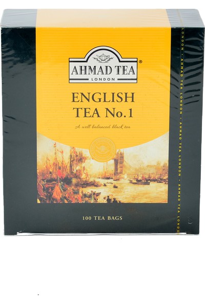 Ahmad Tea Englısh No:1 Tea Bags 100 x 2 gr Ahmad Tea Englısh No:1 Tea Bags 100 x 2 gr