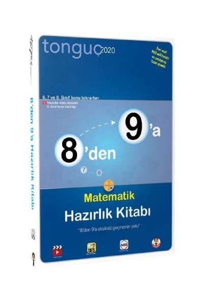 Tonguç Akademi 8'den 9'a Matematik Hazırlık Kitabı Tonguç Akademi 8'den 9'a Matematik Hazırlık Kitabı