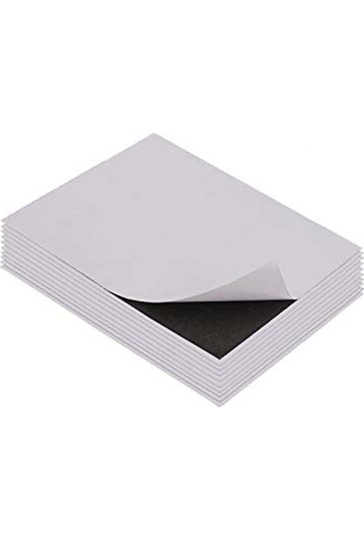 DirektAl 12 Adet 10 x 15 cm Yapışkanlı Mıknatıs Tabaka Fotoğraf Magneti 0,5 mm DirektAl 12 Adet 10 x 15 cm Yapışkanlı Mıknatıs Tabaka Fotoğraf Magneti 0,5 mm
