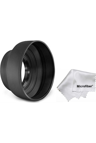 Tianya 62MM 3 Kademeli Ayarlanabilir Kauçuk Parasoley Rubber Hood Tianya 62MM 3 Kademeli Ayarlanabilir Kauçuk Parasoley Rubber Hood