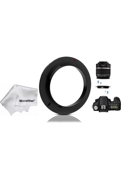 Tianya Canon 18-55MM Için 58MM Macro Makro Ters Lens Objektif Bağlantı Adaptörü Tianya Canon 18-55MM Için 58MM Macro Makro Ters Lens Objektif Bağlantı Adaptörü
