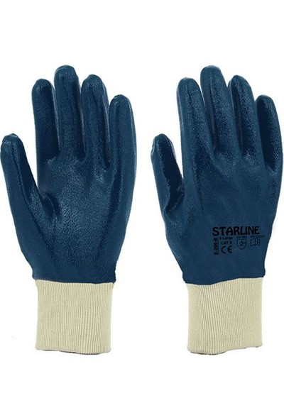 Starline E-206-B Nitril Eldiven (No:10) Mavi Starline E-206-B Nitril Eldiven (No:10) Mavi