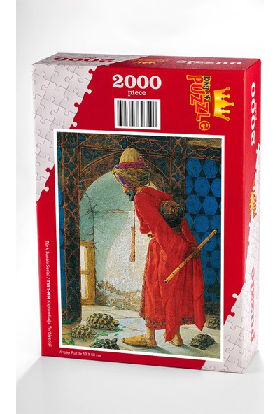 King Of Puzzle Kaplumbağa Terbiyecisi Ahşap Puzzle 2000 Parça (TS51-MM) King Of Puzzle Kaplumbağa Terbiyecisi Ahşap Puzzle 2000 Parça (TS51-MM)