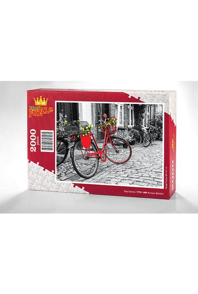 King Of Puzzle Kırmızı Bisiklet Ahşap Puzzle 2000 Parça (TT51-MM) King Of Puzzle Kırmızı Bisiklet Ahşap Puzzle 2000 Parça (TT51-MM)