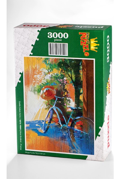 King Of Puzzle Mavi Bisiklet - Fransa Ahşap Puzzle 3000 Parça (SK76-MMM) King Of Puzzle Mavi Bisiklet - Fransa Ahşap Puzzle 3000 Parça (SK76-MMM)