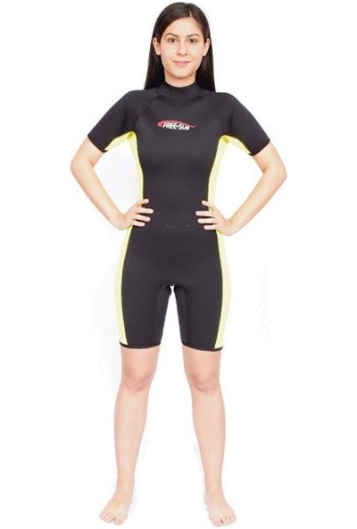 Free-Sub 3mm Kadın Shorty Dalış Elbisesi Free-Sub 3mm Kadın Shorty Dalış Elbisesi