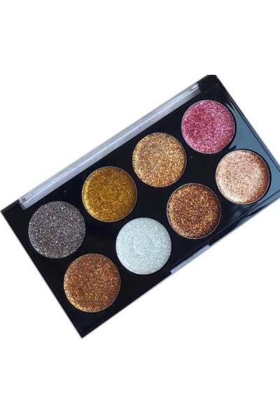 mt 8’li Glitter Simli Far Paleti