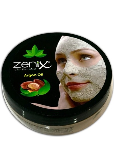 Zenix Argan Yağlı Kil Maskesi 350 gr Zenix Argan Yağlı Kil Maskesi 350 gr