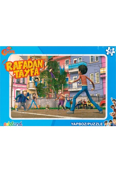 Adeland Trt Çocuk Rafadan Tayfa 48 Parça Yapboz / Puzzle (3+)
