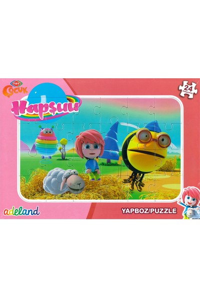 Adeland Trt Çocuk Hapşuu 24 Parça Yapboz / Puzzle (3+)