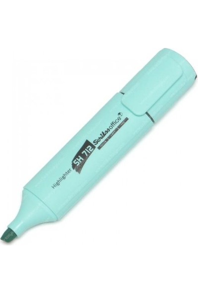 Scrikss Fosforlu Kalem Pastel Mavi Sh 712 Scrikss Fosforlu Kalem Pastel Mavi Sh 712
