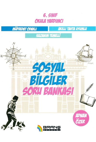 Branş Akademi 6. Sınıf Sosyal Bilgiler Soru Bankası 2019