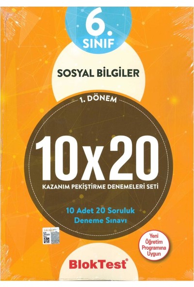 Tudem 6.Sınıf Sosyal Bilgiler 10X20 Deneme 2019