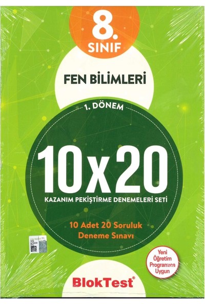 Tudem Bloktest 8.Sınıf Fen Bilimleri 10X20 Kap Deneme 1. Dönem 2019 Tudem Bloktest 8.Sınıf Fen Bilimleri 10X20 Kap Deneme 1. Dönem 2019