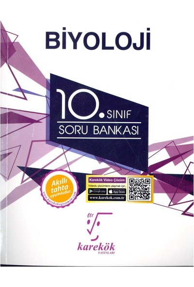 Karekök Yayınları 10. Sınıf Biyoloji Soru Bankası Karekök Yayınları 10. Sınıf Biyoloji Soru Bankası