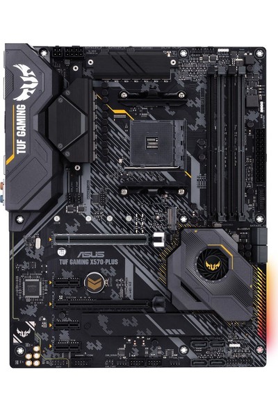 Asus TUF Gaming X570-PLUS AMD X570 4400MHz DDR4 Soket AM4 ATX Anakart Asus TUF Gaming X570-PLUS AMD X570 4400MHz DDR4 Soket AM4 ATX Anakart