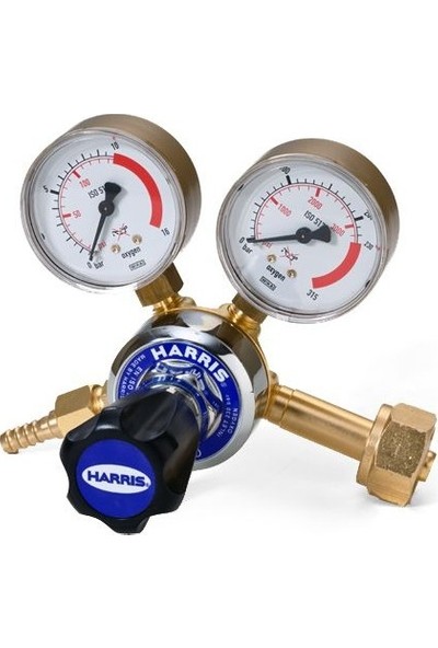 Harris Tek Kademeli Tüp Regülatörü Model 801 (Karbondioksit) Harris Tek Kademeli Tüp Regülatörü Model 801 (Karbondioksit)