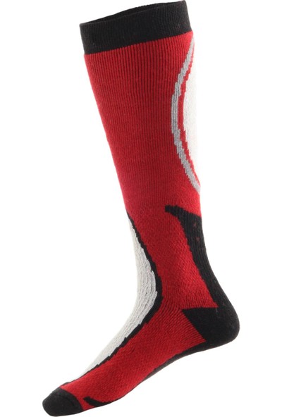 Panthzer Ski & Snowboard Socks Çorap Kırmızı/Siyah Panthzer Ski & Snowboard Socks Çorap Kırmızı/Siyah