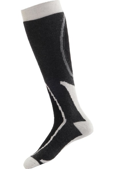 Panthzer Ski & Snowboard Socks Çorap Siyah/Beyaz