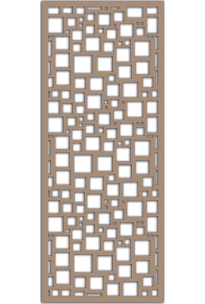 Liar Ahşap Seperatör (Paravan) - KSP-20 - (18 mm) - (69 cm x 139 cm) - (Ham)