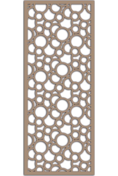 Liar Ahşap Seperatör (Paravan) - KSP-36 - (18 mm) - (85 cm x 210 cm) - (Ham)