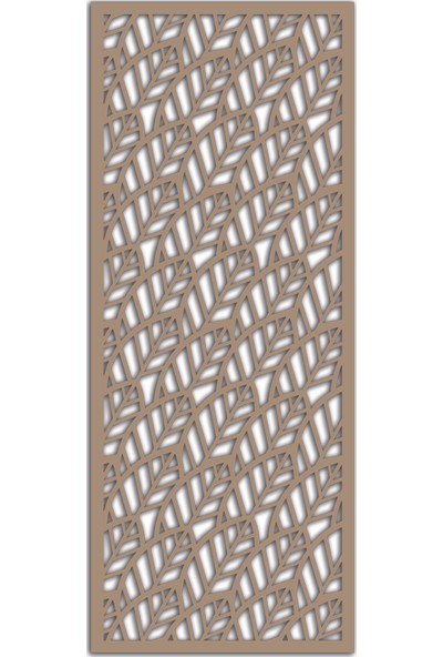 Liar Ahşap Seperatör (Paravan) - KSP-66 - (18 mm) - (100 cm x 210 cm) - (Ham)