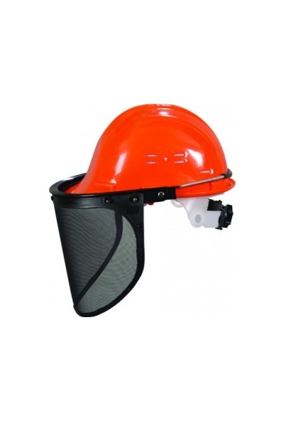 Essafe Vidalı Baret + Braket + Tel Örgü Vizör Essafe Vidalı Baret + Braket + Tel Örgü Vizör