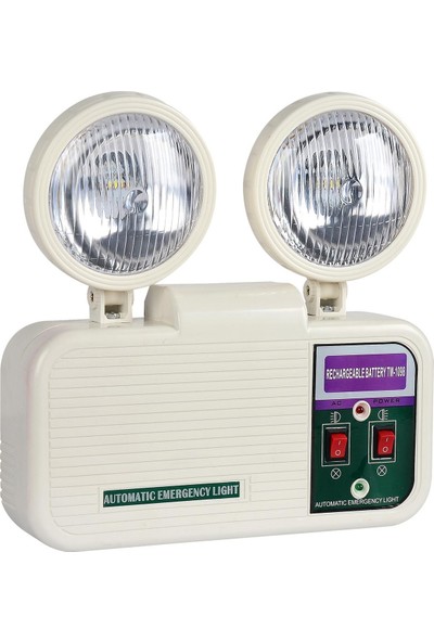 Selda 2 x 3W Şarjlı LED Acil Aydınlatma Armatürü Bataryalı