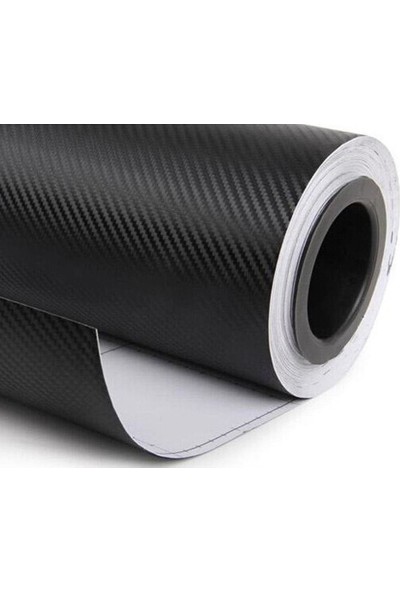 Kıraç Hava Kanallı 3D Siyah Karbon Folyo 152CMX1MT Kıraç Hava Kanallı 3D Siyah Karbon Folyo 152CMX1MT