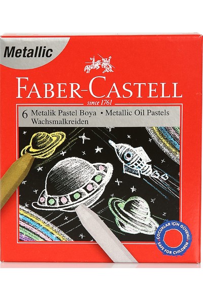 Faber-Castell Simli Pastel Boya 6 Renk Faber-Castell Simli Pastel Boya 6 Renk