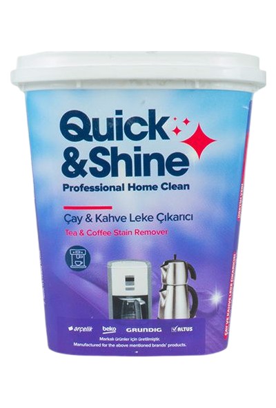 Quick&Shine Çay ve Kahve Leke Çıkarıcı