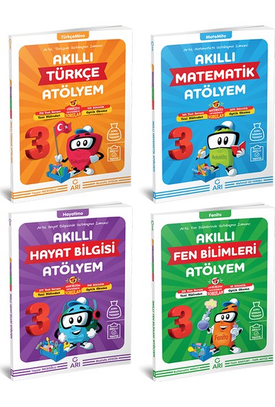 Arı Yayıncılık 3. Sınıf Akıllı Atölyem Seti Arı Yayıncılık 3. Sınıf Akıllı Atölyem Seti