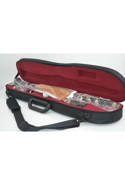 Sonor Xcl340 4 Yüzüklü Tek Parça Deri Çantalı Sol Klarnet