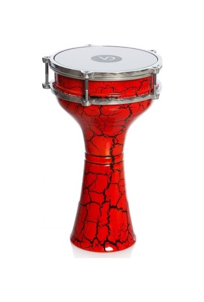 Rtm244K - Çatlak Boyalı Alüminyum Darbuka 4 No