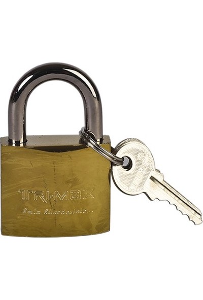 Tri-Max Sarı Asma Kilit Tri-Max Sarı Asma Kilit