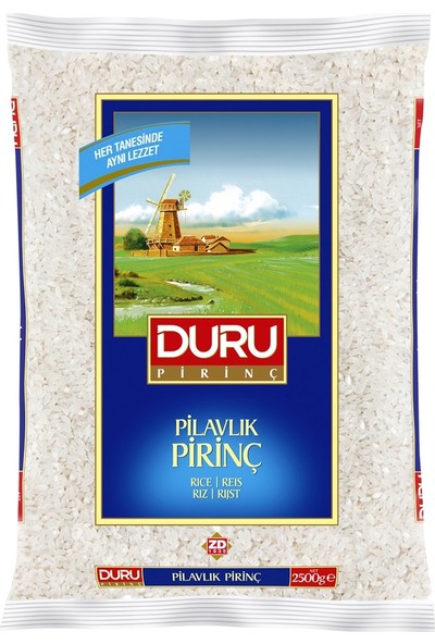 Duru Pilavlık Pirinç 2500gr Duru Pilavlık Pirinç 2500gr