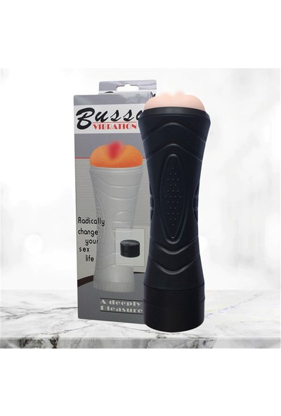 Silikon Vajinal Titreşimli Mastürbatör El Vajinası Suni Vajina