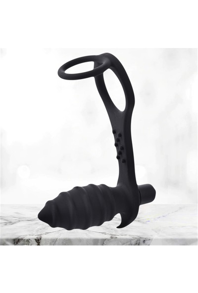 Penis Halkalı 5 Boğumlu Titreşimli Anal Pug Vibratör Dildo Penis Halkalı 5 Boğumlu Titreşimli Anal Pug Vibratör Dildo