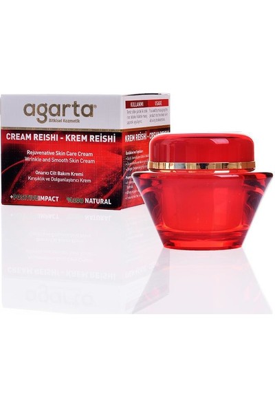 Agarta Doğal Reishi Krem 50 ml Agarta Doğal Reishi Krem 50 ml