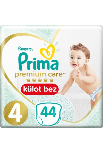Prima Külot Bebek Bezi Premium Care 4 Beden 44 lü Prima Külot Bebek Bezi Premium Care 4 Beden 44 lü