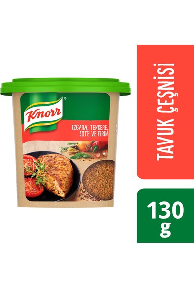 Knorr Tavuk Çeşnisi 130 gr Knorr Tavuk Çeşnisi 130 gr