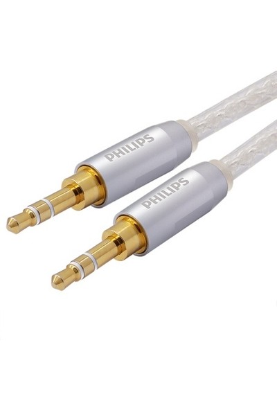 Philips SWR2103B Ultra Dayanıklı 3.5mm Aux Ses Kablosu 1.2 Metre