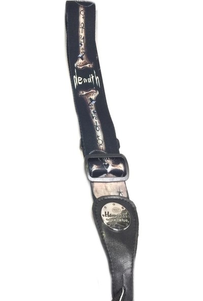 Hammer 233 Death Yazılı Gitar Askısı