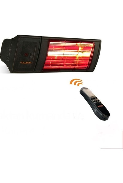 GSS20PLG Goldsun Supra Plus Az Işıklı 5 Kademeli Isıtıcı 2000 W GSS20PLG Goldsun Supra Plus Az Işıklı 5 Kademeli Isıtıcı 2000 W
