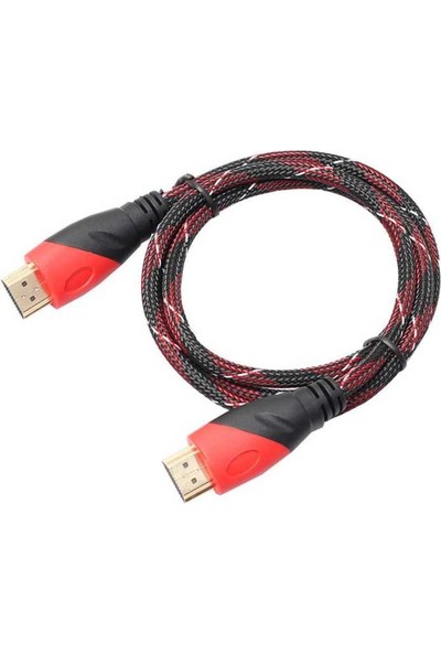 Sargılı HDMI Kablo Full Hd 2160P Destekli 1,5 Metre Sargılı HDMI Kablo Full Hd 2160P Destekli 1,5 Metre