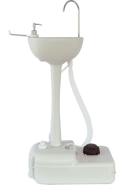Porvaletti Portatif Lavabo, 17L Temiz Su Tanklı