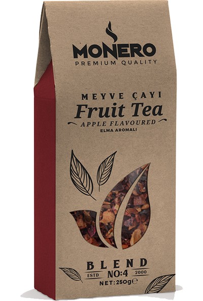 Monero Elmalı Meyve Çay 250 gr Monero Elmalı Meyve Çay 250 gr